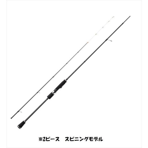 ■ｌｅｎｇｔｈ（ｆｔ）cm：６’４”（１９３）　■ｓｅｃｔｉｏｎｓ（ｐｃｓ）：２　■ｌｕｒｅ　ｗｅｉｇｈｔ（ｇ）：３０−６０　■ＰＥ　ｌｉｎｅ（号）：＃０．４−０．６　■ｔａｐｅｒ：Ｆａｓｔ