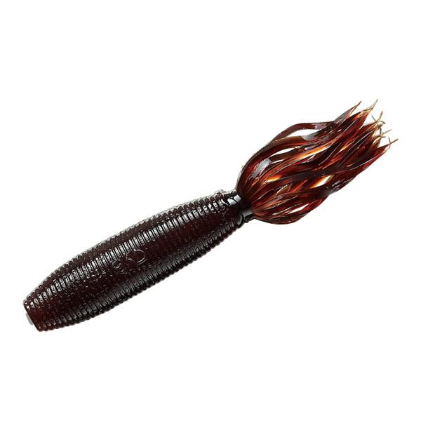 今やすっかり定番品となった「ゲーリーヤマモト・ファットイカ」。その特徴は何と言ってもそのバルキーボディーにあり、ゲーリー独自の高比重素材とあいまってワーム単体だけでも実に１２ｇものウェイトがあります。そのため、ベイトタックルでもノーシンカー...