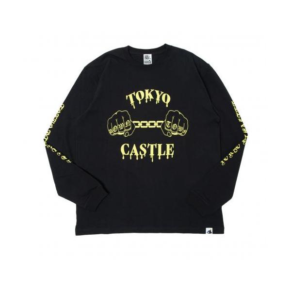 ストリートブランド【TOKYO DT CARTEL】と【CASTLE RECORDS】のコラボ作品!!《TOKYO DT CASTLE》!!■COLORBLACK x YELLOW■SIZES, M, L, XL, 2XL■厚さ5.6オンス...