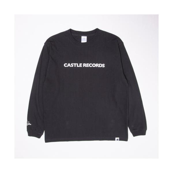 《CASTLE-RECORDS》LONG T-shirts!!■COLORBLACK x WHITE■SIZES, M, L, XL, 2XL■厚さ5.6オンス■素材綿 100%[S] 身丈:65cm 身幅:49cm 肩幅:42cm 袖丈:...