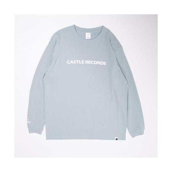 《CASTLE-RECORDS》LONG T-shirts!!■COLORSMOKY GREEN x WHITE■SIZES, M, L, XL, 2XL■厚さ5.6オンス■素材綿 100%[S] 身丈:65cm 身幅:49cm 肩幅:42...