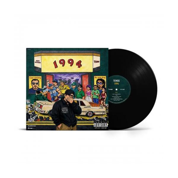 注目のクルー、FEL0’sとしても活動するラッパー、TENGGの1stアルバム『1994』がアナログ化!【2026年10月21日発売】※発送は2026年10月21日以降となります。※他の商品と一緒にご購入いただいた場合、発送は2026年10...