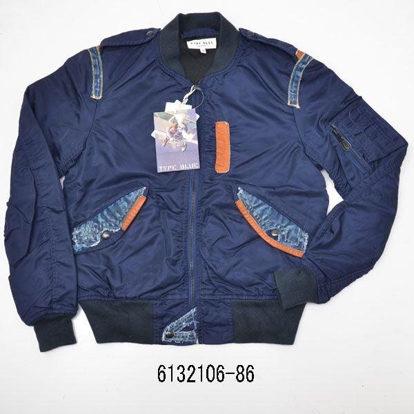 AVIREX アヴィレックス(アビレックス) 6132106-86TYPE BLUEFLIGHT JACKET L-2 REMAKEロイヤルブルーL表地：ナイロン100%裏地：コットン100%革部分：牛革リブ：アクリル70%ポリエステル30...