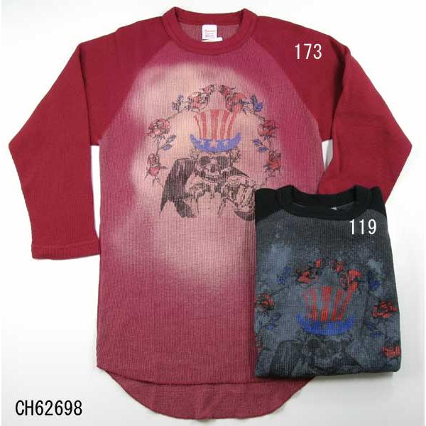 CHESWICKチェスウィックCH62698七分袖ＴシャツBASEBALLサーマル素材