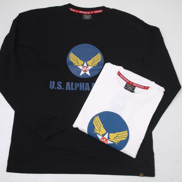 AlphaアルファU.S.ALPHA AIR FORCES701ブラック718ホワイトサイズ　M L XL中国製素材  綿100％サイズ対応表 サイズ 胸囲 　M　88cm-96cm　 　L　96cm-104cm　 　XL　104cm-11...