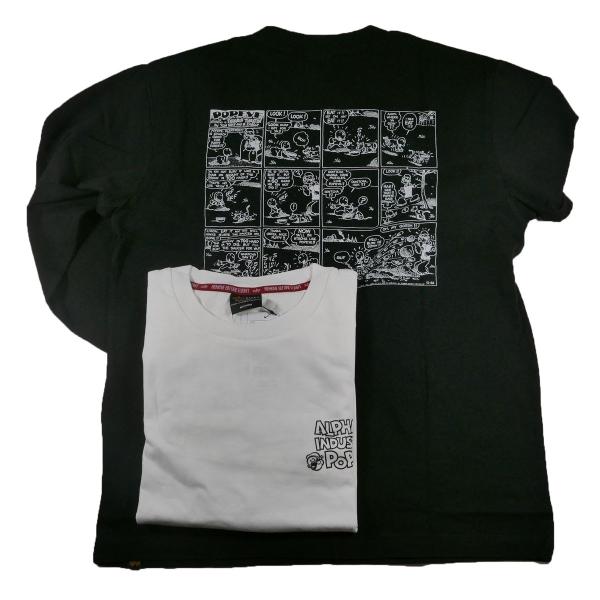 AlphaアルファTC1602-0ALPHA×POPEYEアルファ×ポパイ長袖Tシャツ001ブラック018ホワイトサイズ　M L XL中国製素材  綿100％サイズ対応表 サイズ 胸囲 　M　88cm-96cm　 　L　96cm-104cm...