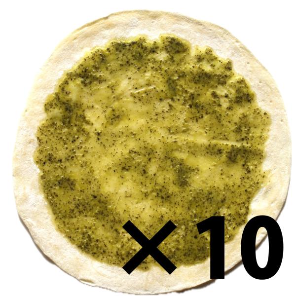 ソース塗り済みで手間いらず。具材をのせて焼くだけで、本格ピザがすぐ完成！ナポリ＆クリスピー、選べる2種で家族の時間をもっと楽しく。