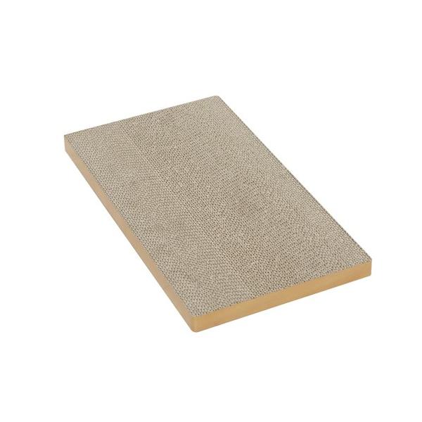 キャットスクラッチスロープ用交換つめとぎ耐久性に優れた強化ダンボールで作られた、つめとぎ。リサイクル紙で作られており環境にやさしく、処分も簡単で費用が掛かりません。見た目もシンプルで、どんなインテリアにもマッチします。ダンボール（つめとぎ）...