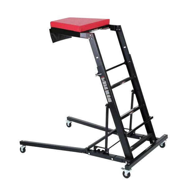 ※現在欠品中のため、9月下旬より順次発送いたします。納期をご了承いただき、ご注文をお願いいたします。●体を乗り出さないと届かないエンジンの奥側の整備などに使用できます。●車のエンジンの奥側の整備、天井のワックスがけに。●高さ5段階調節本体サ...