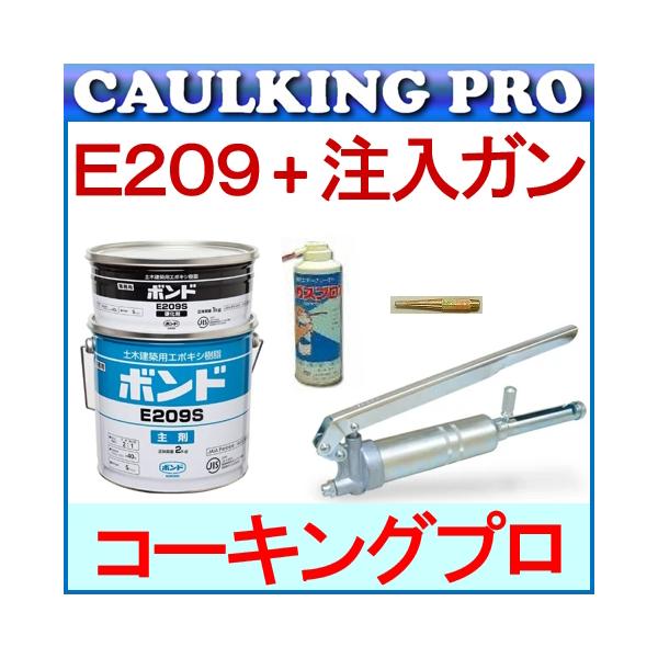 弊社おすすめのオリジナルセット商品です。【内容】[基材]E209 3kg×1セット[注入ポンプ]CG-200×1[ノズル]専用テーパーノズル 5φ×79mm×1エアーダスターｘ1※流通過程において、缶にわずかな凹みが生じる場合がございます。...