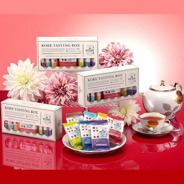 神戸の老舗紅茶専門店「神戸紅茶」がお届けする、７種類の味わいが楽しめる贅沢な詰合せ「KOBE TASTING BOX(神戸テイスティングボックス）」。紅茶鑑定士が厳選したフレーバーをお洒落なギフトボックスに詰め込んだ、紅茶ギフトアイテムです...