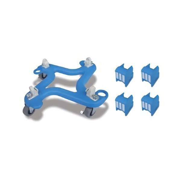 Ｕカンキャリーの上方からペール缶(クレンリネスハイバケットSH-200)を押さえるだけで簡単に装着できます。Ｕカンキャリー同士なら、連結して運搬することが可能です。セット品のUカンキャリー用アダプター(P-PK-100UA)を取り付ければ、...