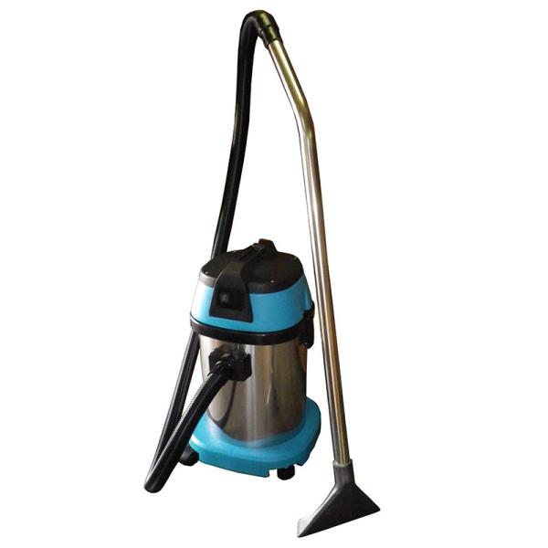 T-003にカーペットワントが付いてカーペット吸水も可能にした乾湿両用バキュームです。●付属のアタッチメント差し替えで簡易カーペットクリーナーとしても乾湿両用掃除機としても使用できる1台3役のバキュームクリーナー。●マット洗浄後の吸水やカー...