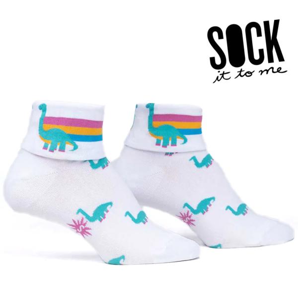 海外セレブにも人気のSOCK it to me他にはないポップなデザインで、足元のおしゃれを演出。かわいいだけじゃない、賢い素材！薄手で柔らかく、丈夫な生地で、ストレッチもきいているから履き心地も抜群。お揃いで履いたり、プレゼントにもおすす...