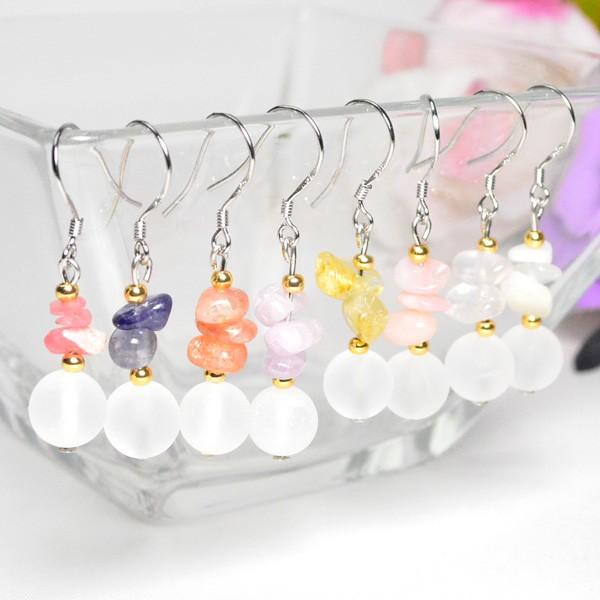 フロスト水晶・・・新しいことへ向けて心身をリセットアイオライト・・・力を貸してくれるスターローズクォーツ・・・内面だけでなく外見をも輝かせてくれるピンクオパール・・・希望を象徴して幸せを招くと言われる『お守り』クンツァイト・・・"無償の愛"...