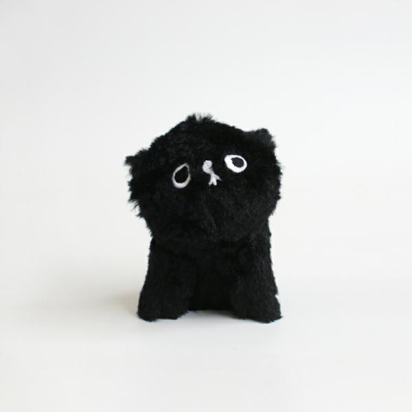 ぬいぐるみ キーホルダー ネコ 黒猫 塩川いづみ CLASKA Gallery &amp; Shop クラスカ B.B. ぬいぐるみバッグチャーム  ネー