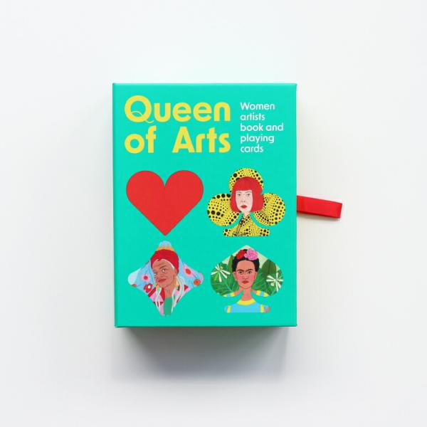 トランプ アート 女性アーティスト イラスト おしゃれ QUEEN OF ARTS: WOMEN ARTISTS BOOK AND PLAYING CARDS