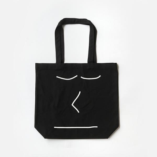 トートバッグ 平山昌尚 HIMAA A4 YVON LAMBERT X HIMAA TOTE BAG ブラック シルクスクリーン