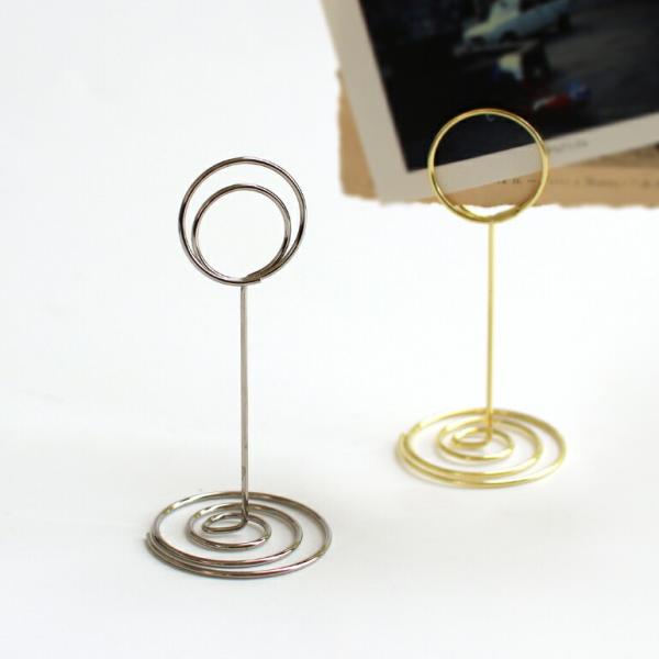 カードスタンド おしゃれ ゴールド シルバー カード立て 写真立て メニュースタンド 什器 アメリカ USA