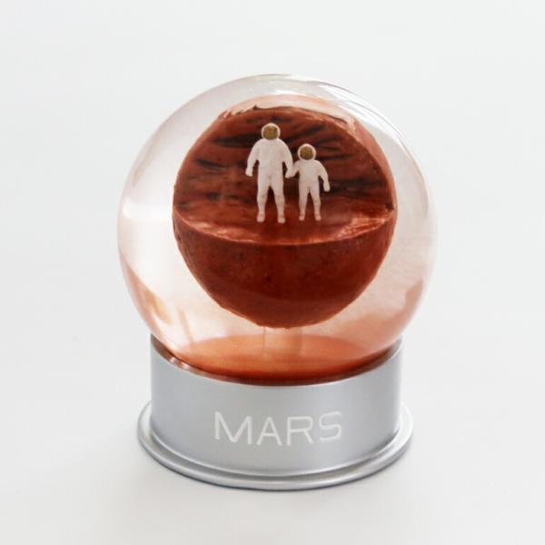スノードーム おしゃれ 火星 アメリカ ユニーク Humango ヒューマンゴー Mars Dust Globe マーズ ダスト グローブ