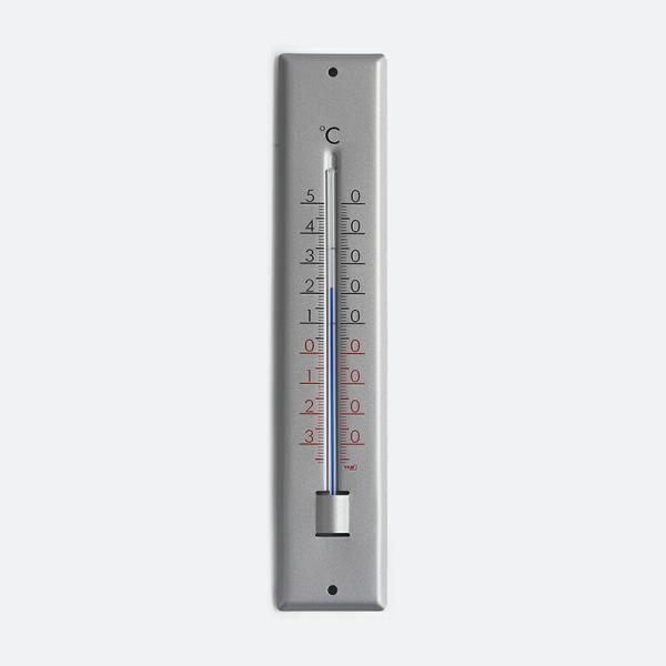 温度計 アナログ ドイツ製 シンプル 屋内 屋外 アルミ サーモメータ TFA  Analogue indoor-outdoor thermometer made of aluminium 12.2041