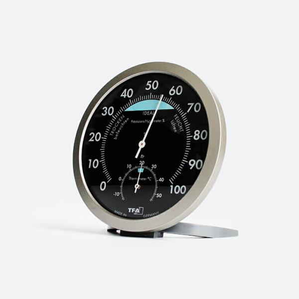 温湿度計 アナログ シンプル ドイツ製 おしゃれ TFA Analogue thermo-hygrometer 45.2043 サーモハイグロメーター