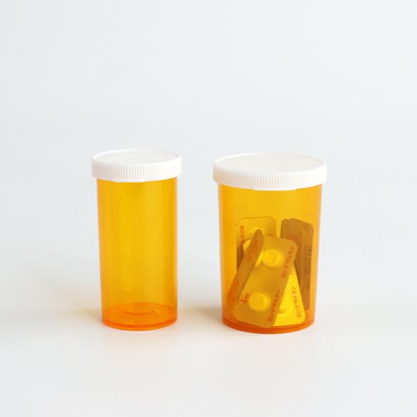 ピルケース アメリカ USA 海外 薬 サプリ おしゃれ オレンジ インポート PILLCASE CAUTION NOT CHILD