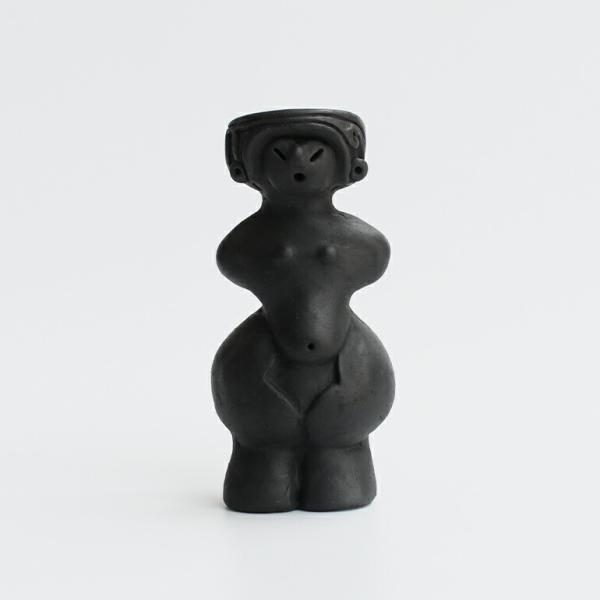 土偶 レプリカ オブジェ ビーナス土偶S 縄文 ハンドメイド ブラック