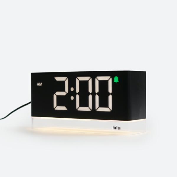 デジタル時計 LED アラームクロック 目覚まし時計 スヌーズ機能 ライト 調光 色調 BRAUN ブラウンDIGITAL ALARM CLOCK BC27B