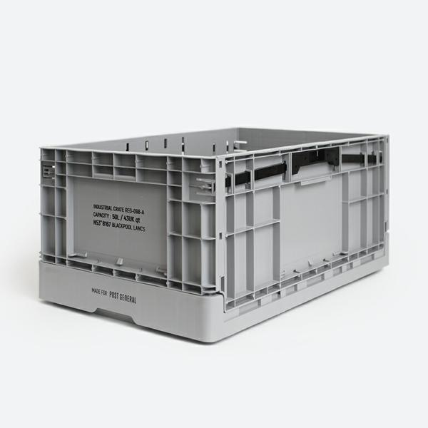 コンテナ 折り畳み 収納 ボックス 50L おしゃれ POST GENERAL ポストジェネラル INDUSTRIAL FOLDABLE CRATE フォルダブルクレート