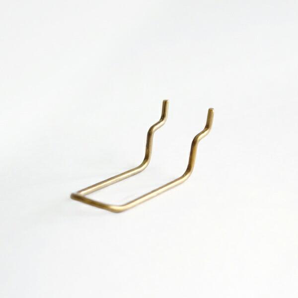 amabro[アマブロ]PEG LOOP Brass(S)[有孔ボード ペグボード ループフック ブラス ゴールド 真鍮 整理 収納 見せる収納 インテリア ディスプレイ]☆