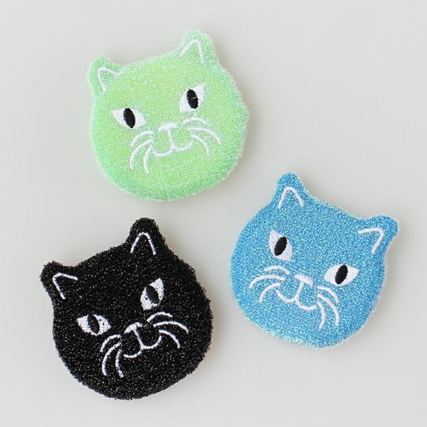 KIKKERLAND[キッカーランド]KITTY SCRUB SPONGE(3個組)