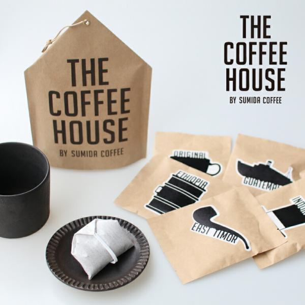 SUMIDA COFFEE すみだ珈琲 THE COFFEE HOUSE(コーヒーパック) 自家焙煎 スペシャルティコーヒー 5個入り
