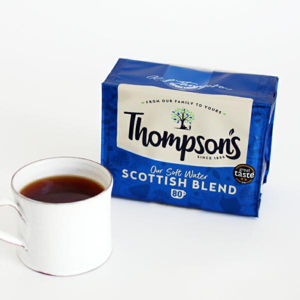 紅茶 ティーバッグ イギリス トンプソンズ Thompsons 80包 スコティッシュブレンド