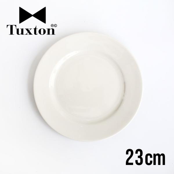 食器 アメリカ 平皿 サラダ プレート 23cm ダイナー ウェア 業務用 Tuxton タクストン Eggshell Salad Plate オフホワイト 磁器