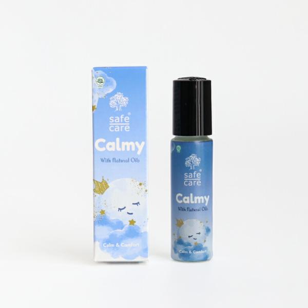 アロマ ロールオン 精油 天然由来成分100% ハラール認証 ハーブ リラックス SAFE CARE セーフケア カーミーオイル  ロールオン 10mL