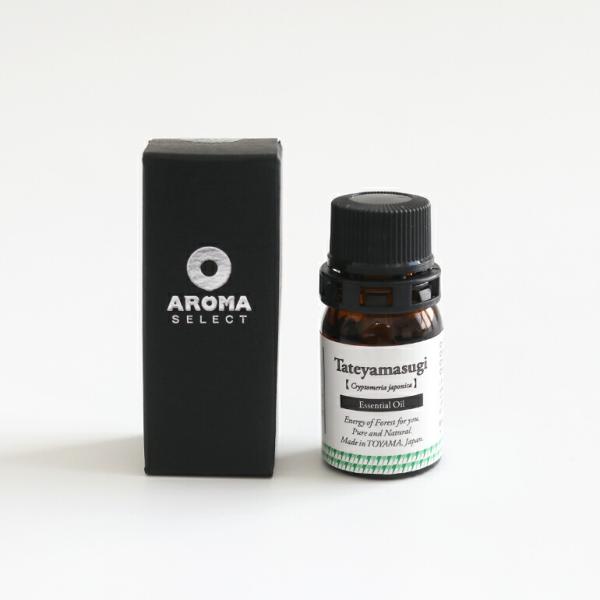 精油 タテヤマスギ 杉 オーガニック 富山県産 日本製 エッセンシャルオイル AROMA SELECT アロマセレクト 3ml
