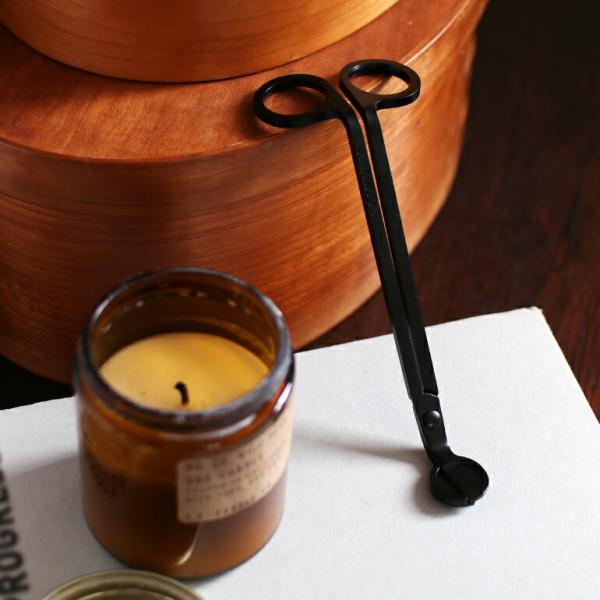 P.F.Candle CO.[ピーエフキャンドル]Wick Trimmer BLACK (キャンドル用はさみ)
