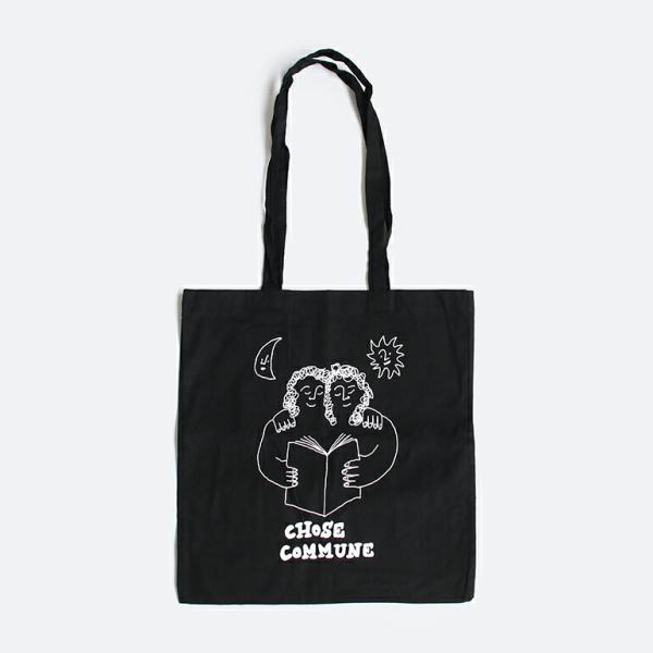 トートバッグ A4 オルフェオ・タジウリ アート ドローイング シンプル CHOSE COMMUNE X ORFEO TAGIURI TOTE BAG by Orfeo Tagiuri