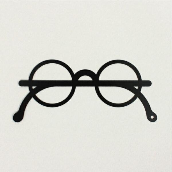 CINQ サンク しおり 栞 めがね ブラック ブックマーク おしゃれ