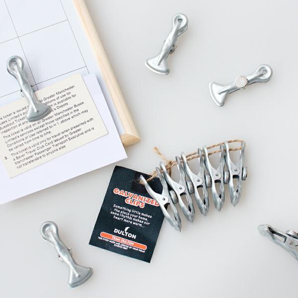 DULTON[ダルトン]MAGNETIC CLIP SET(set of 5)[マグネットクリップ 5個セット 磁石 整理 収納]☆