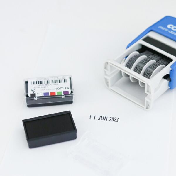 COLOP[コロップ]替えパッド10黒(デートスタンプ専用)