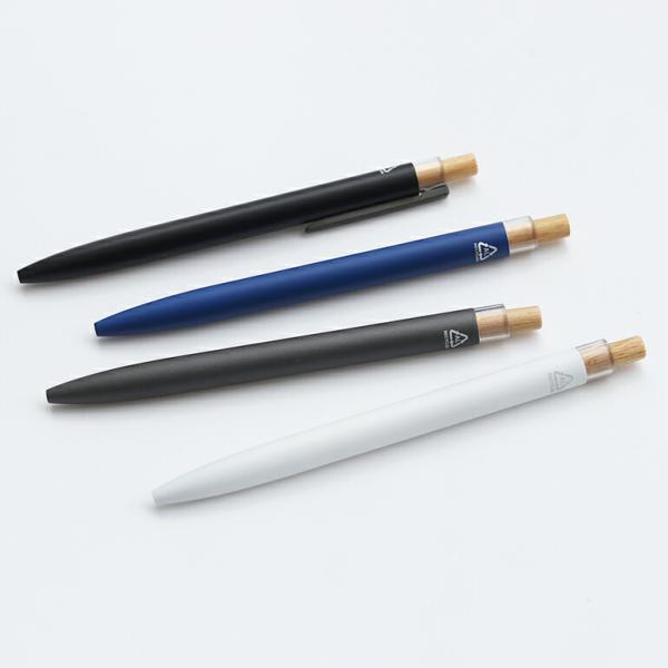 ボールペン 黒 おしゃれ BENJA べンジャ スペイン バウハウス サステナブル リサイクルアルミニウムペン