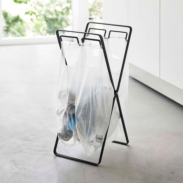 ・ブランド：YAMAZAKI（山崎実業）/日本・ジャンル：ゴミ袋スタンド・主な素材：スチール 粉体塗装・生産国：中国・サイズ：約W230xD290xH540mm（本体）/約W230xD40x610mm（収納時）・重量：約1.2kg・耐荷重：...