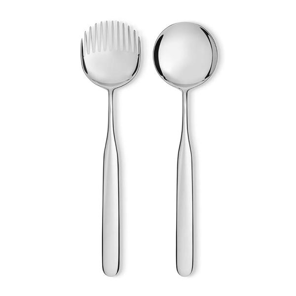 商品名：COLLO-ALTO サラダサービングセットブランド：ALESSI（アレッシィ）デザイナー：Inga Sempe（インガ・センペ）サイズ：約 長さ 26.5 cm素　材：18/10ステンレス鋼※食洗器：不可※メーカー化粧箱はございま...
