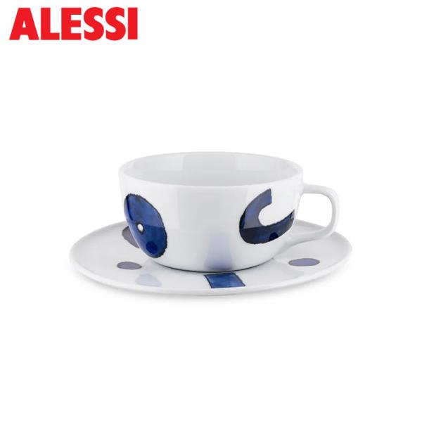 商品名：ITSUMO-YUNOKI WARE ティーカップ＆ソーサーブランド：ALESSI（アレッシィ）デザイナー：深澤 直人サイズ：約 直径 16 cm × 高さ 13 cm容　量：240ml素　材：磁器※オーブン：不可、電子レンジ・食洗...