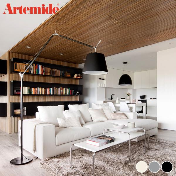 商品名：TOLOMEO MEGA FLOOR（トロメオ メガ フロア）ブランド：Artemide（アルテミデ）デザイナー：Michele De Lucchi（ミケーレ・デ・ルッキ）&amp; Giancarlo Fassina（ジャンカルロ...
