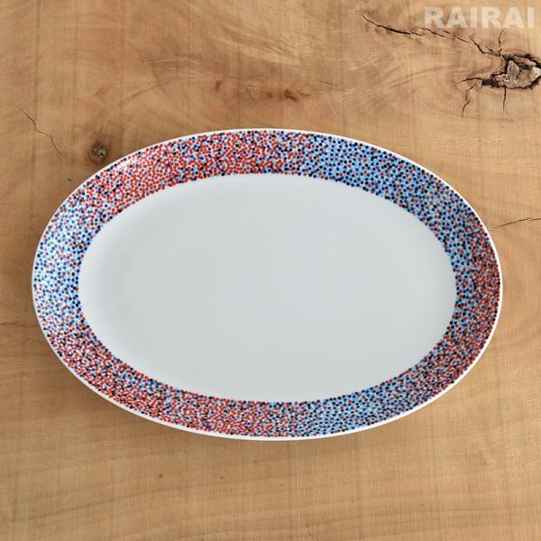 商品名：PROUST オーバルフラットディッシュブランド：ALESSI（アレッシィ）サイズ：約 35×24 cm素　材：磁器※メーカー化粧箱はございません。※底の部分に凹みやスレが見られる場合がございますが不良品ではございません。※製品材質...