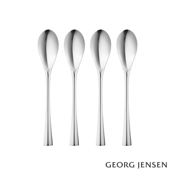 商品名：COBRA デザートスプーン 4本セットブランド：Georg Jensen（ジョージジェンセン）デザイナー：コンスタンティン ウォルトマン（Constantin Wortmann）サイズ：約 16.4 cm素　材：ステンレススティー...