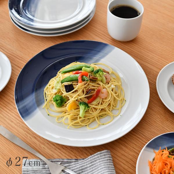 商品名：KOPPEL ディナープレート ホワイト×ブルーブランド：Georg Jensen（ジョージジェンセン）デザイナー：ヘニング コッペルサイズ：約 直径 27 cm × 高さ 3 cm素　材：ホワイトポーセリン制　作：2023年※食洗...